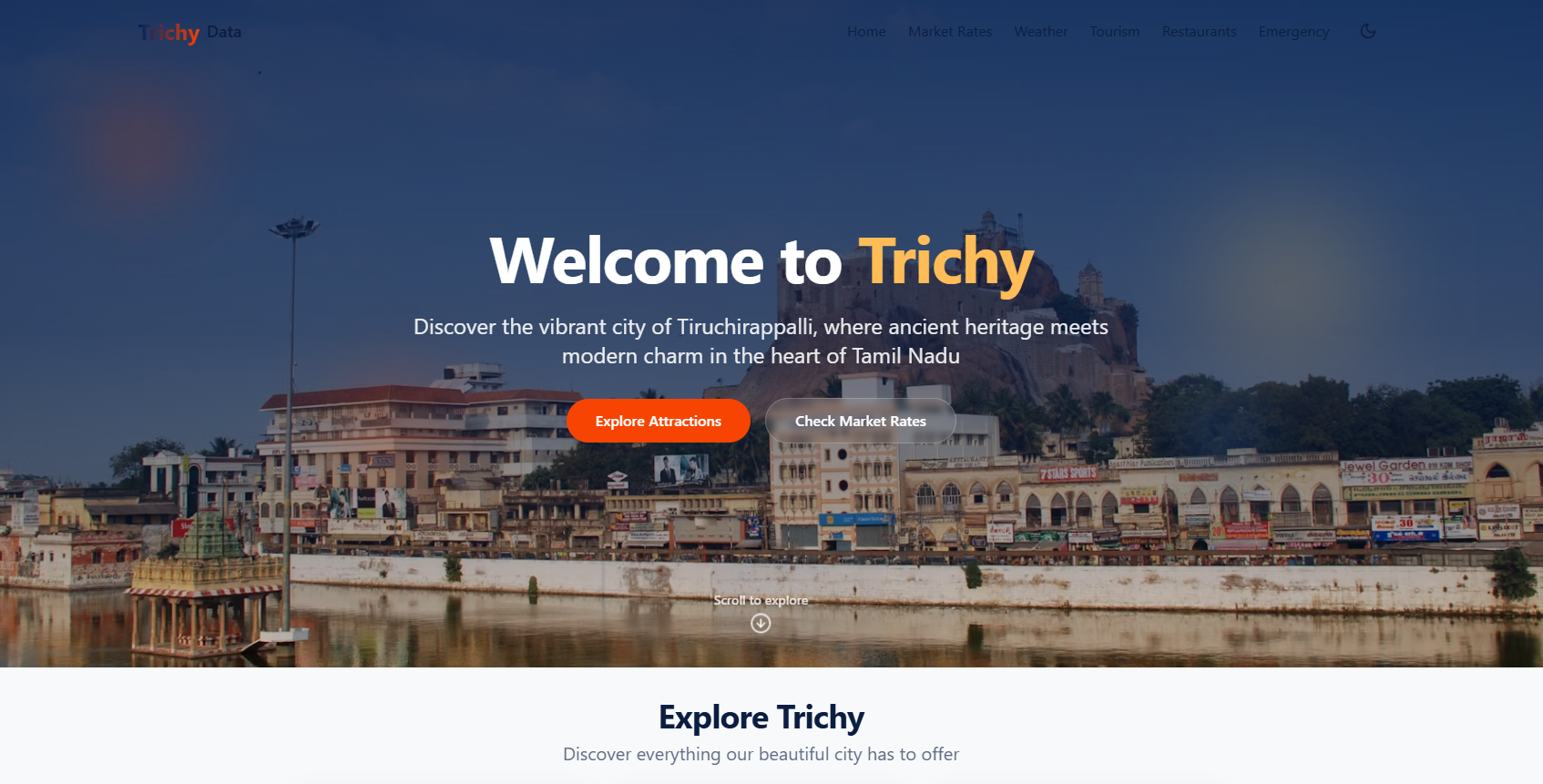 Trichy Data | Gold Price in Trichy | Tiruchirappalli Information Hub